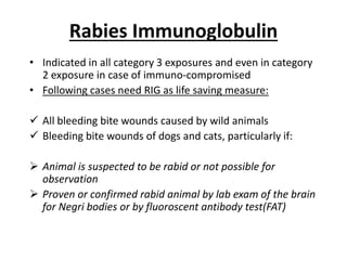Rabies prevention | PPT