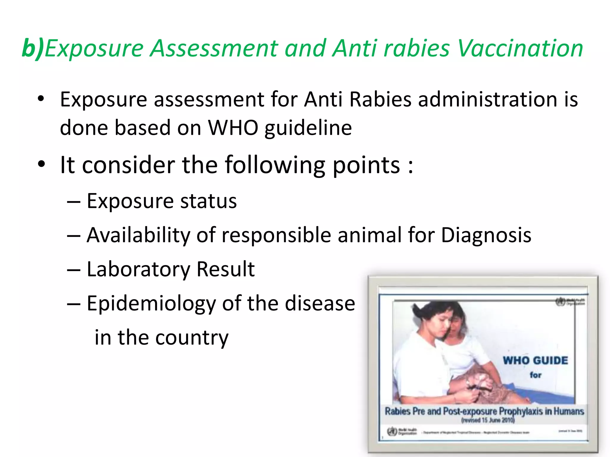 Rabies prevention and control | PPTX