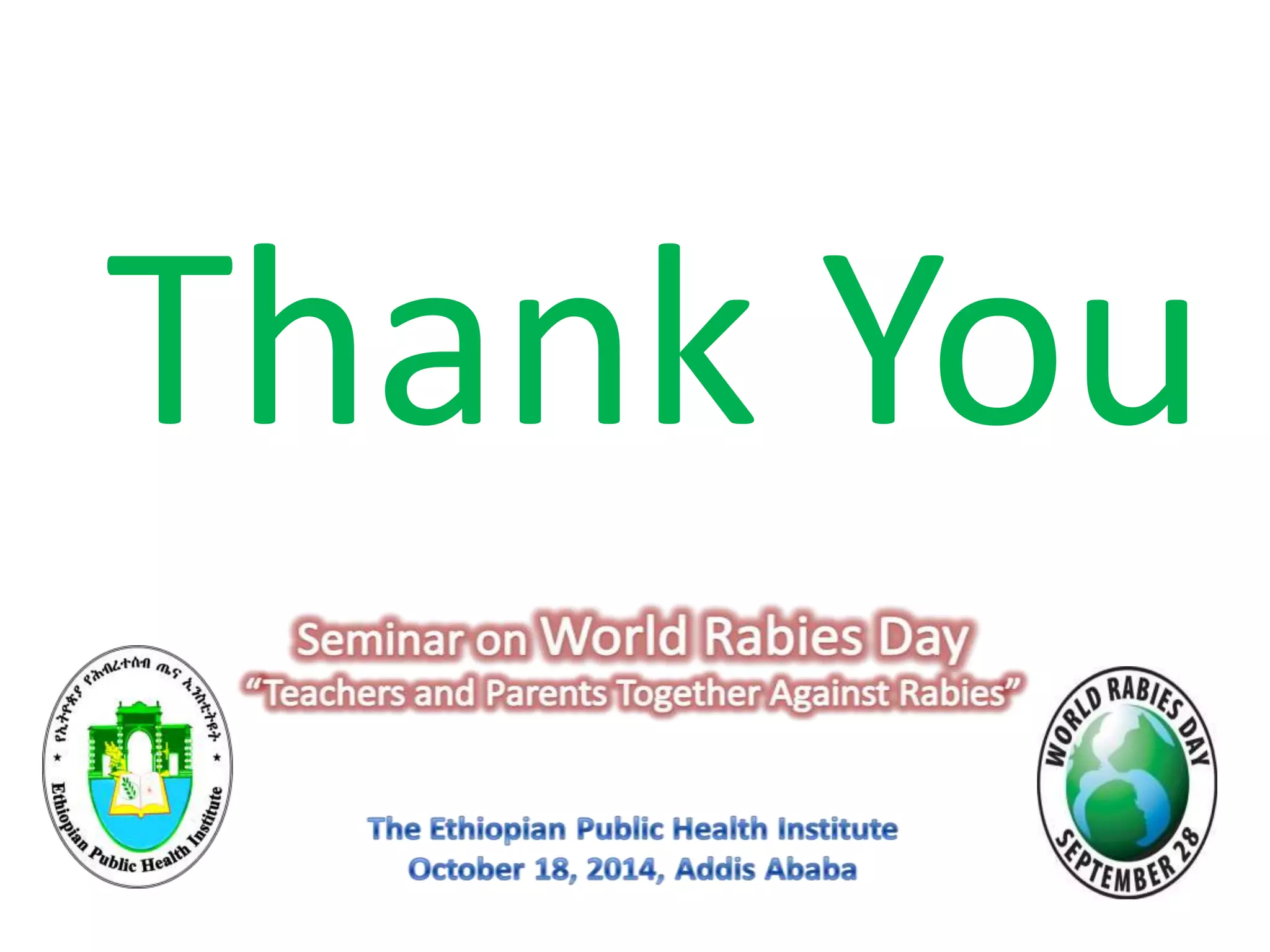 Rabies prevention and control | PPTX