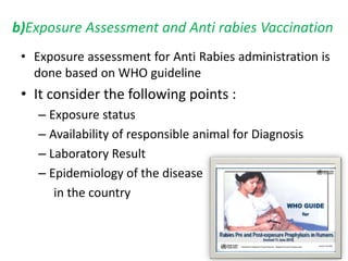 Rabies prevention and control | PPTX
