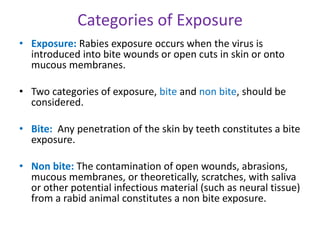 Rabies prevention and control | PPTX