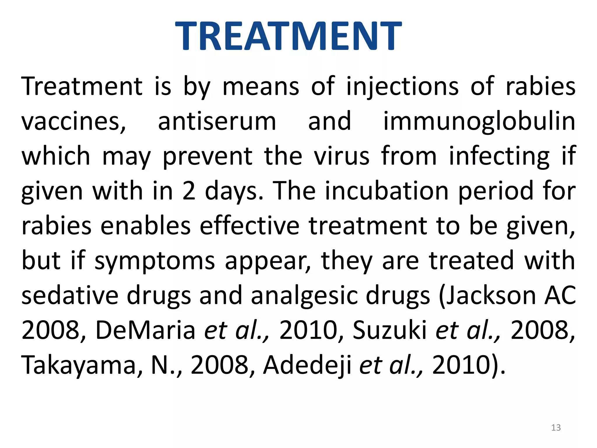 Rabies by martin Uwamose | PPTX