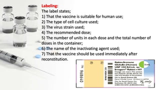 Rabies vaccine ppt by royal | PPTX