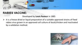 Rabies vaccine ppt by royal | PPT
