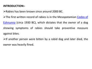 Rabies virus | PPTX | Infectious Diseases | Diseases and Conditions