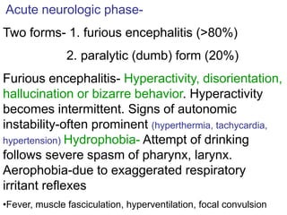 Rabiesvirus.ppt | Brain and Nervous System Disorders | Diseases and ...