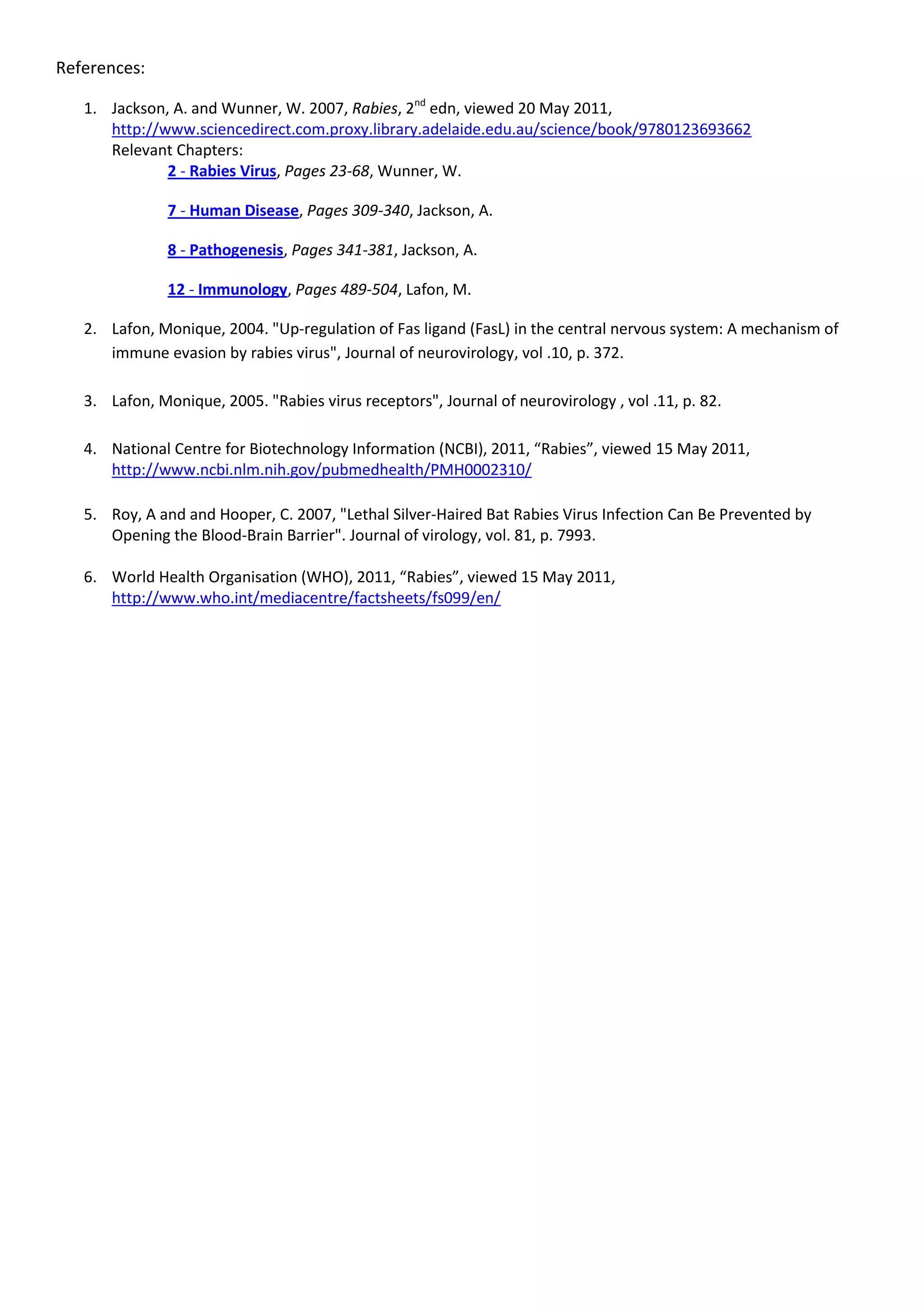 Rabies wiki | DOCX