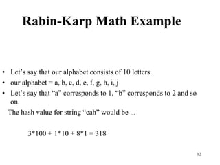 Rabin-Karp (2).ppt | Programming Languages | Computing