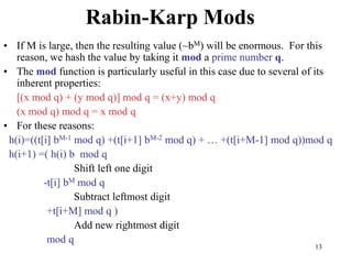 Rabin-Karp (2).ppt | Programming Languages | Computing