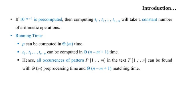 Rabin Karp Algorithm | PDF | Physics | Science