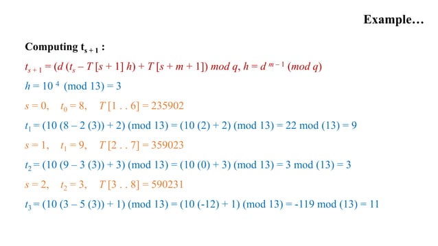 Rabin Karp Algorithm Ppt 9131