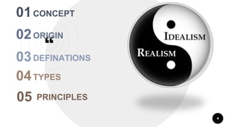 Rabin ale(idealism and realism) | PPT