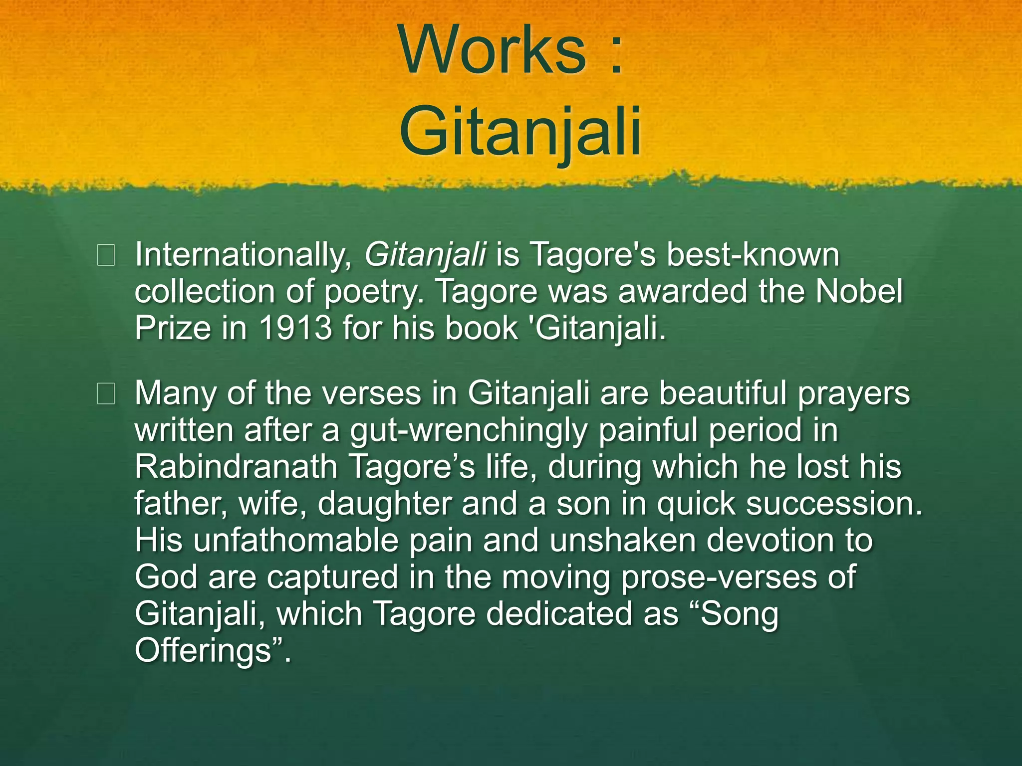 Rabindranath tagore | PPT
