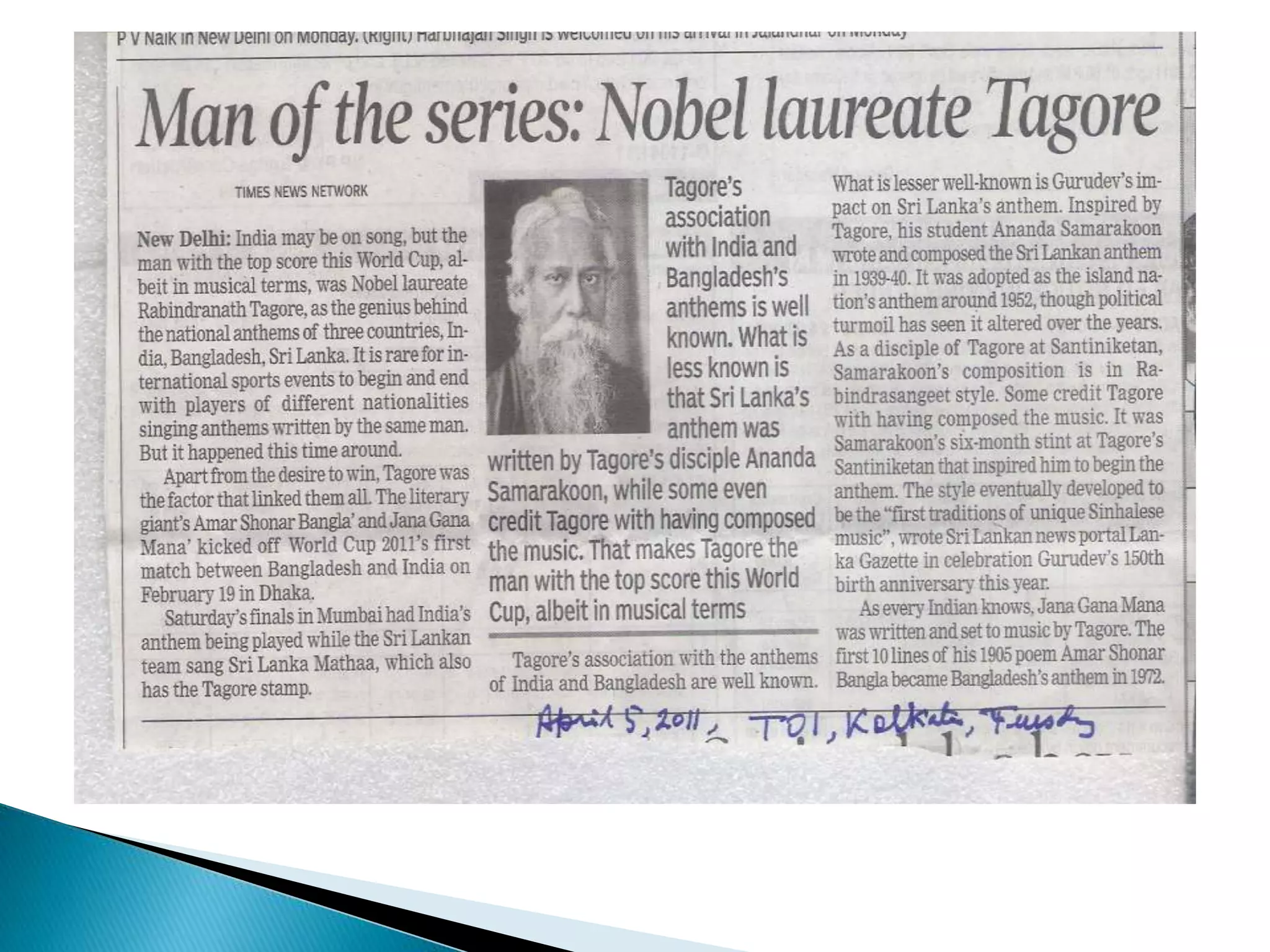 Rabindranath tagore | PPTX