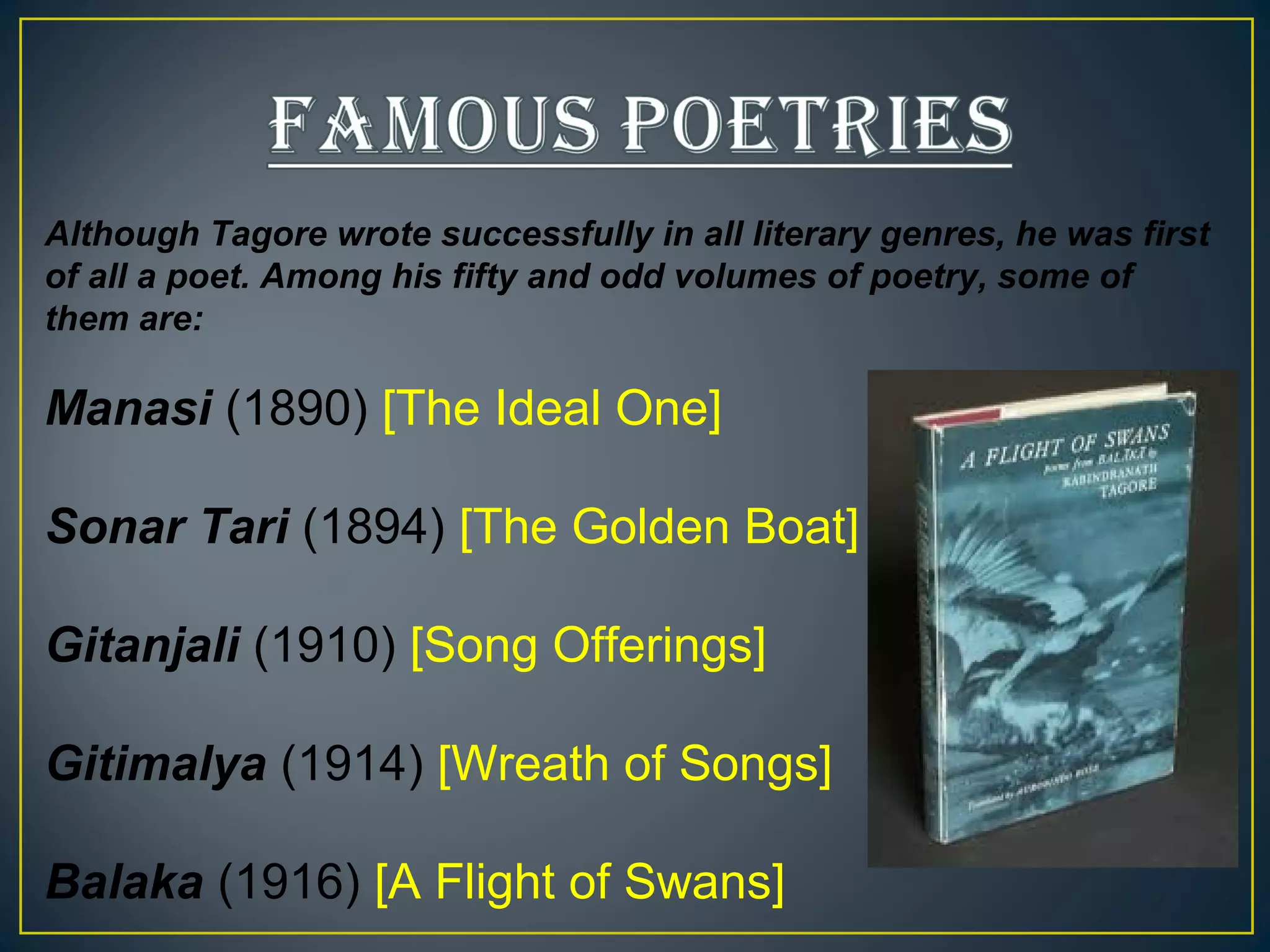 Rabindranath tagore | PPT