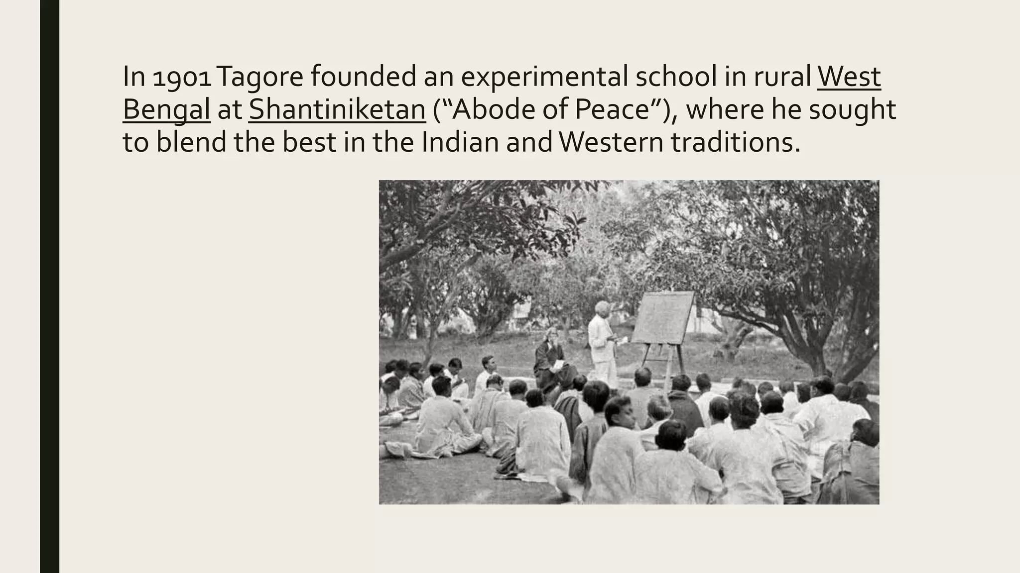 Introduction to Rabindranath Tagore | PPTX