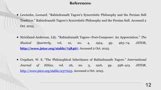 Rabindranath Tagore as Philosopher | PPTX