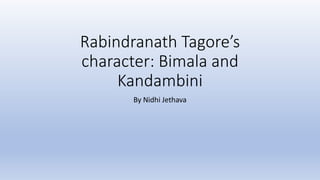 Rabindranath tagore’s characters | PDF