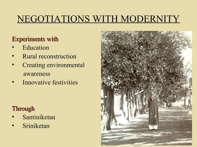 Rabindranath Tagore - The face of modernity | PPT
