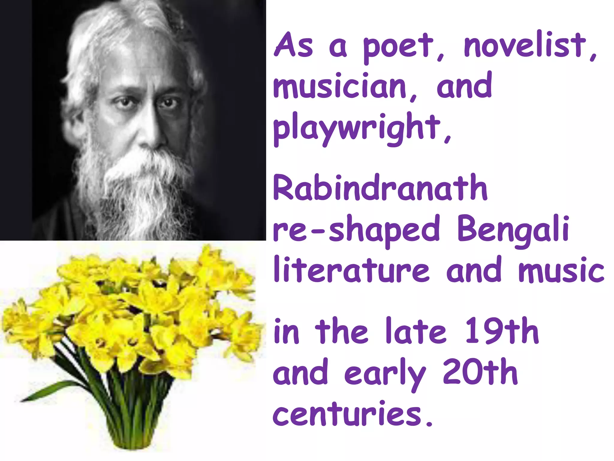 Rabindranath Tagore - Snapshots of life & works | PDF | Hinduism ...
