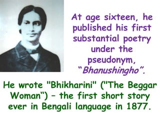 Rabindranath Tagore - Snapshots of life & works | PDF | Hinduism ...