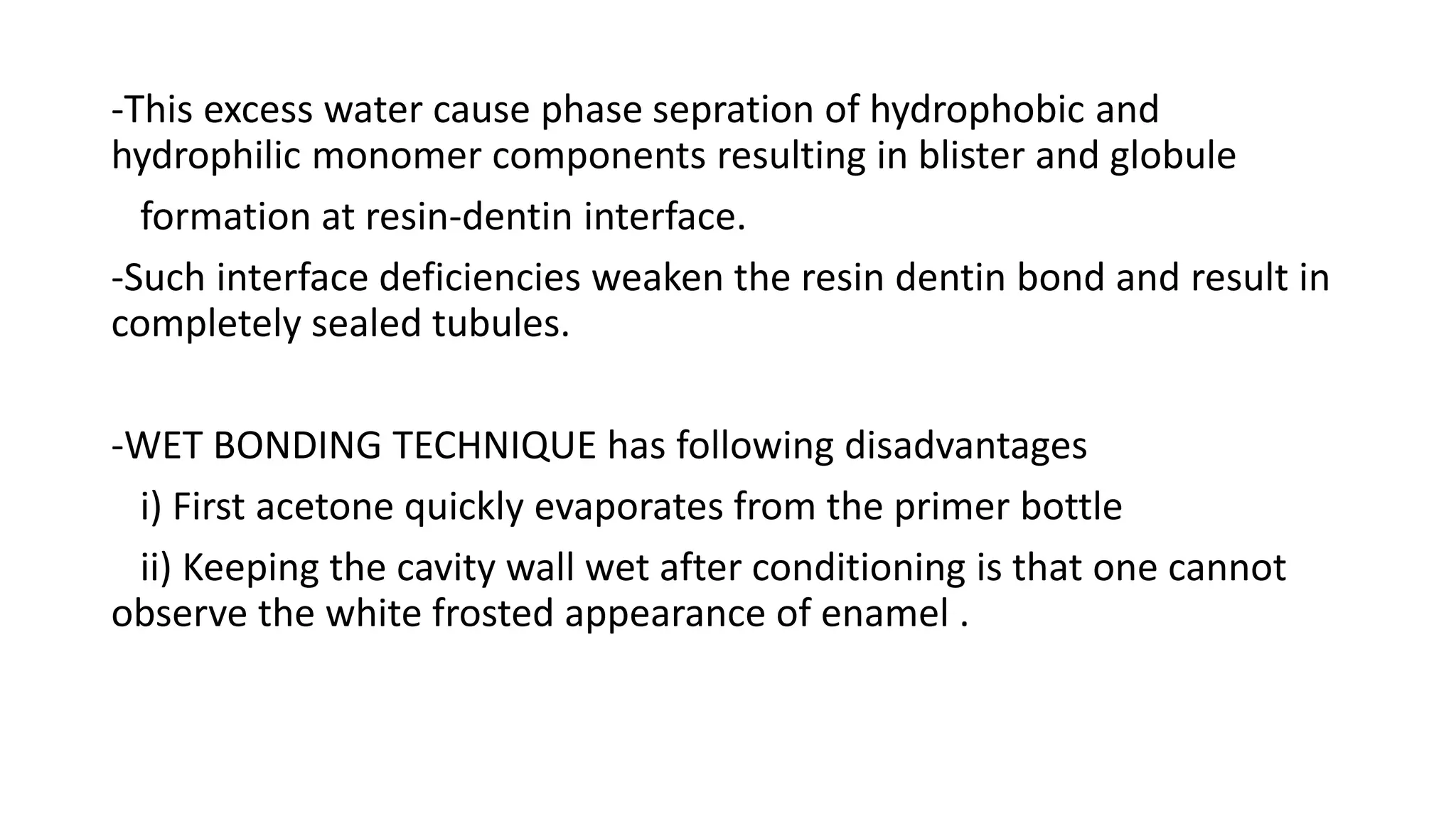 rabin dry bonding and wet bonding 1.pptx