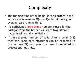 Rabin karp string matcher | PDF