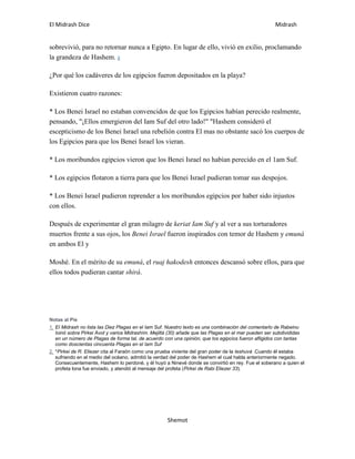 Rabinos hebreos el-midrash-dice-shemot-exodo | PDF
