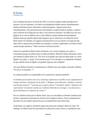 Rabinos hebreos el-midrash-dice-shemot-exodo | PDF