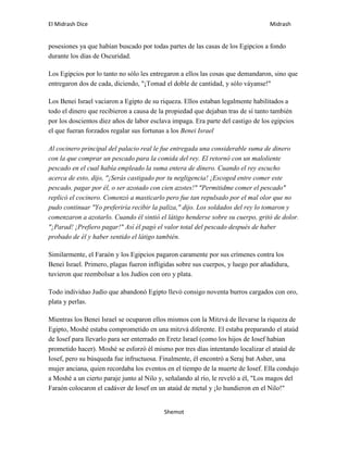 Rabinos hebreos el-midrash-dice-shemot-exodo | PDF