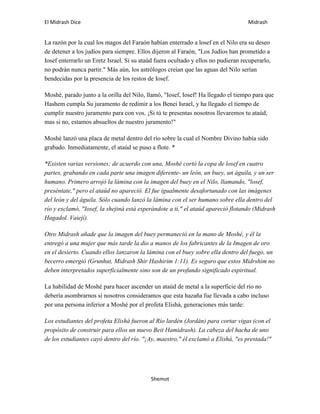 Rabinos hebreos el-midrash-dice-shemot-exodo | PDF