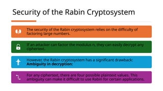 Detailing Rabin’s Public-Key Cryptosystem.pptx