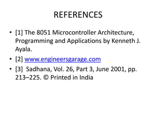 lb instruments by using microcontroller , Rabi Moirangthem | PPT