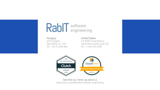 RabIT Software Engineering Company Intro | PDF | Web Development | Internet