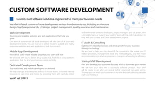RabIT Software Engineering Company Intro | PDF | Web Development | Internet