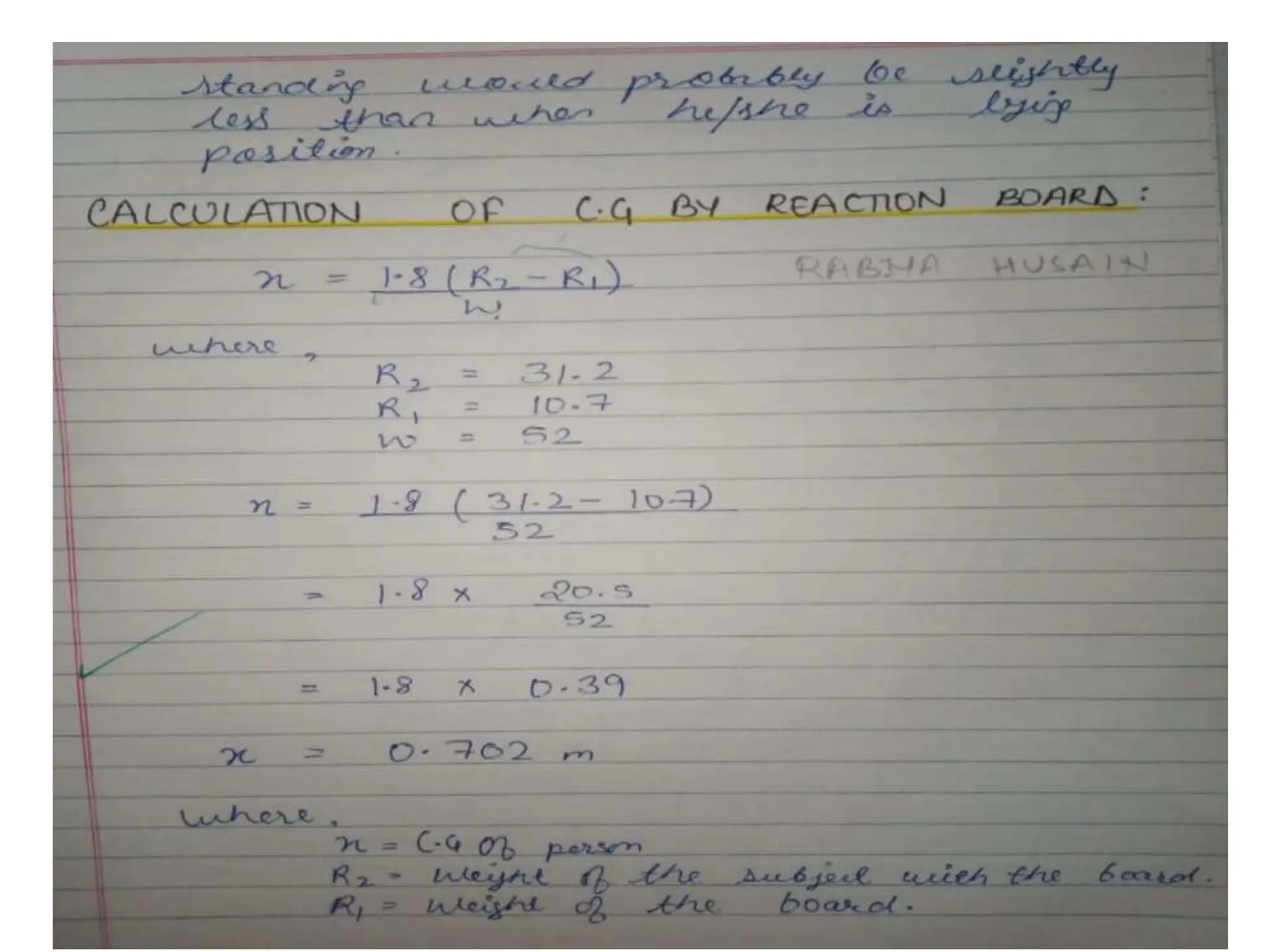 REACTION BOARD METHOD PRACTICAL FOR C.O.G. DETERMINATION | PPTX