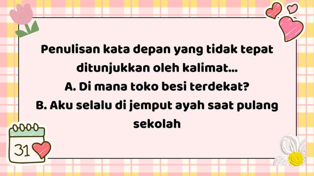 PERMAINAN KUIS RANKING 1 KLS 7.pptx UNTUK KEGIATAN CLASSMEETING | PPTX