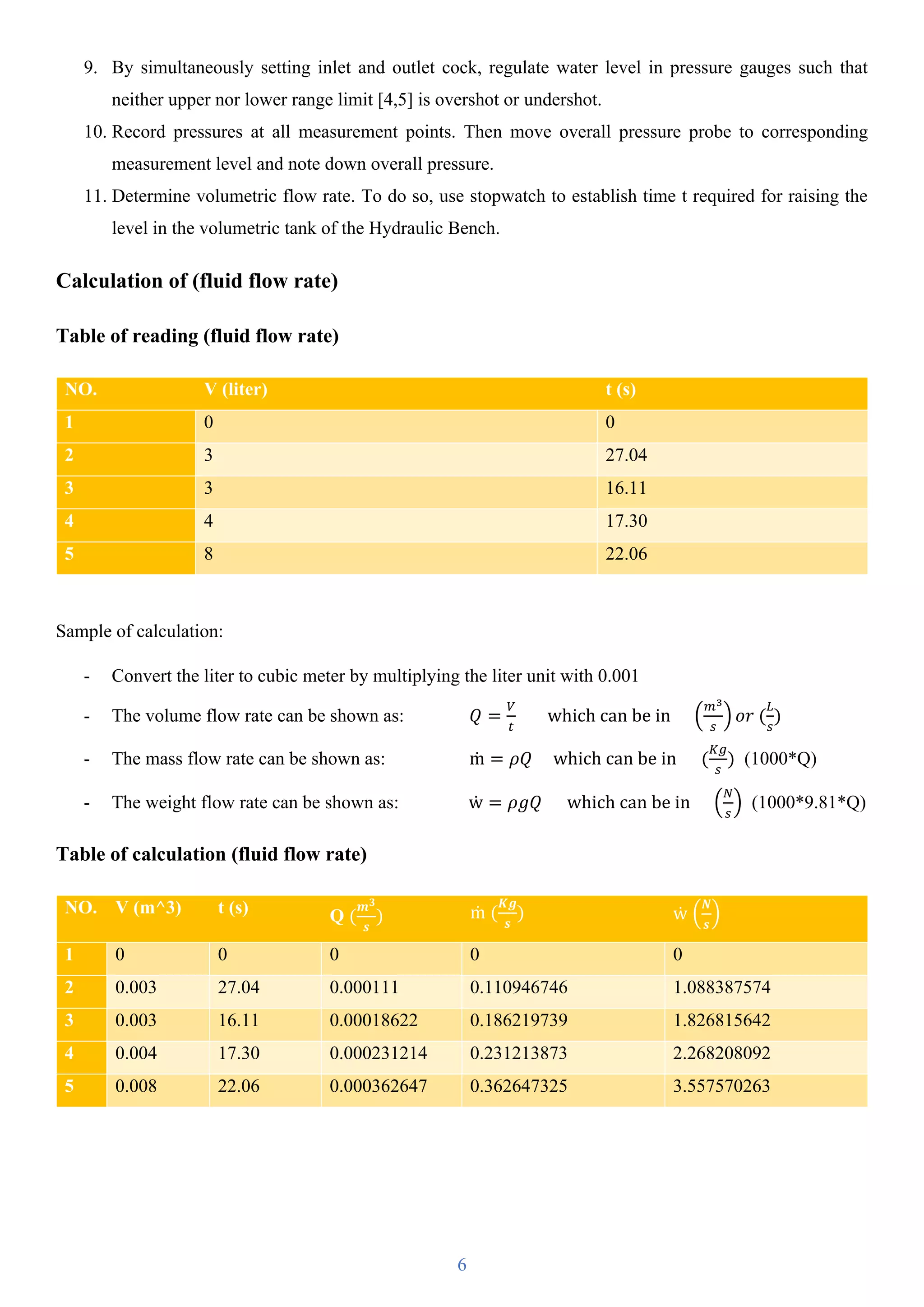 Fluid Flow Rate & Bernoulli’s Theorem Demonstration | PDF Fluid Flow Rate & Bernoulli’s Theorem Demonstration | PDF