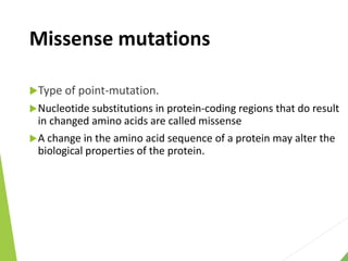 Missense Mutation
