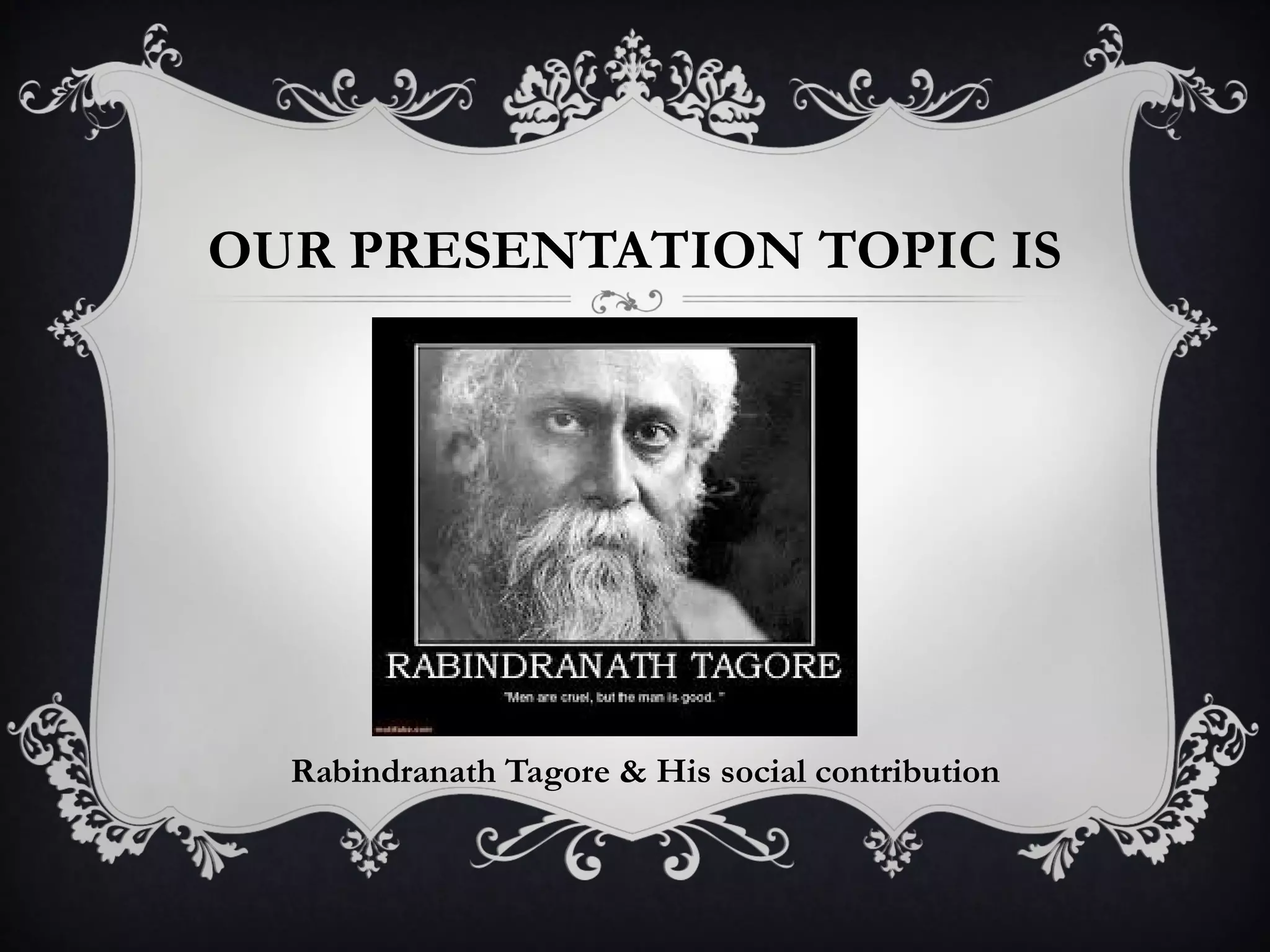 Rabrindanath tagore | PPT