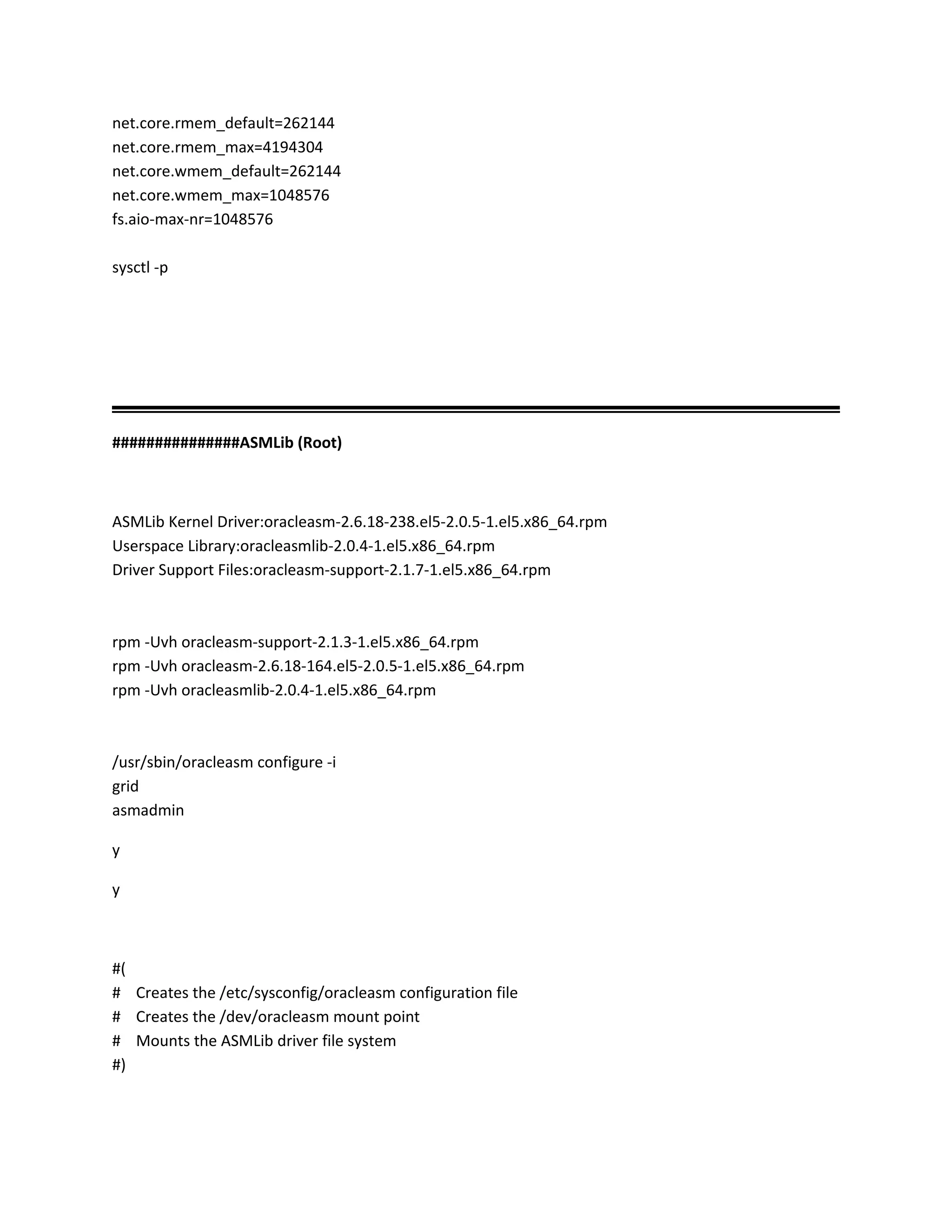 Rac | DOC | Operating Systems | Computer Software and Applications