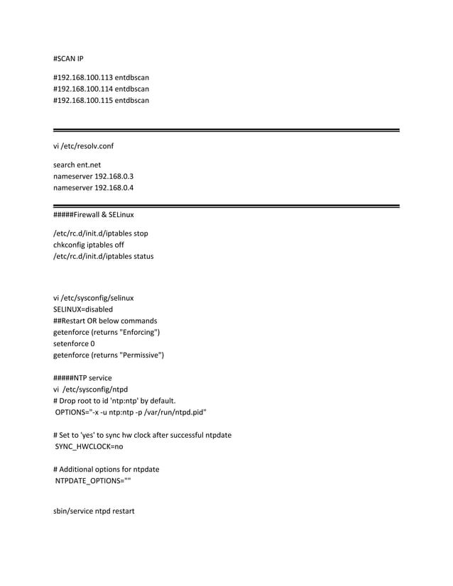Rac | DOC | Operating Systems | Computer Software and Applications