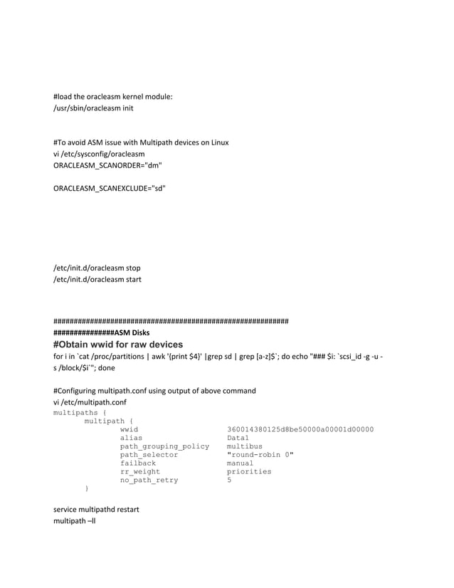 Rac | DOC | Operating Systems | Computer Software and Applications