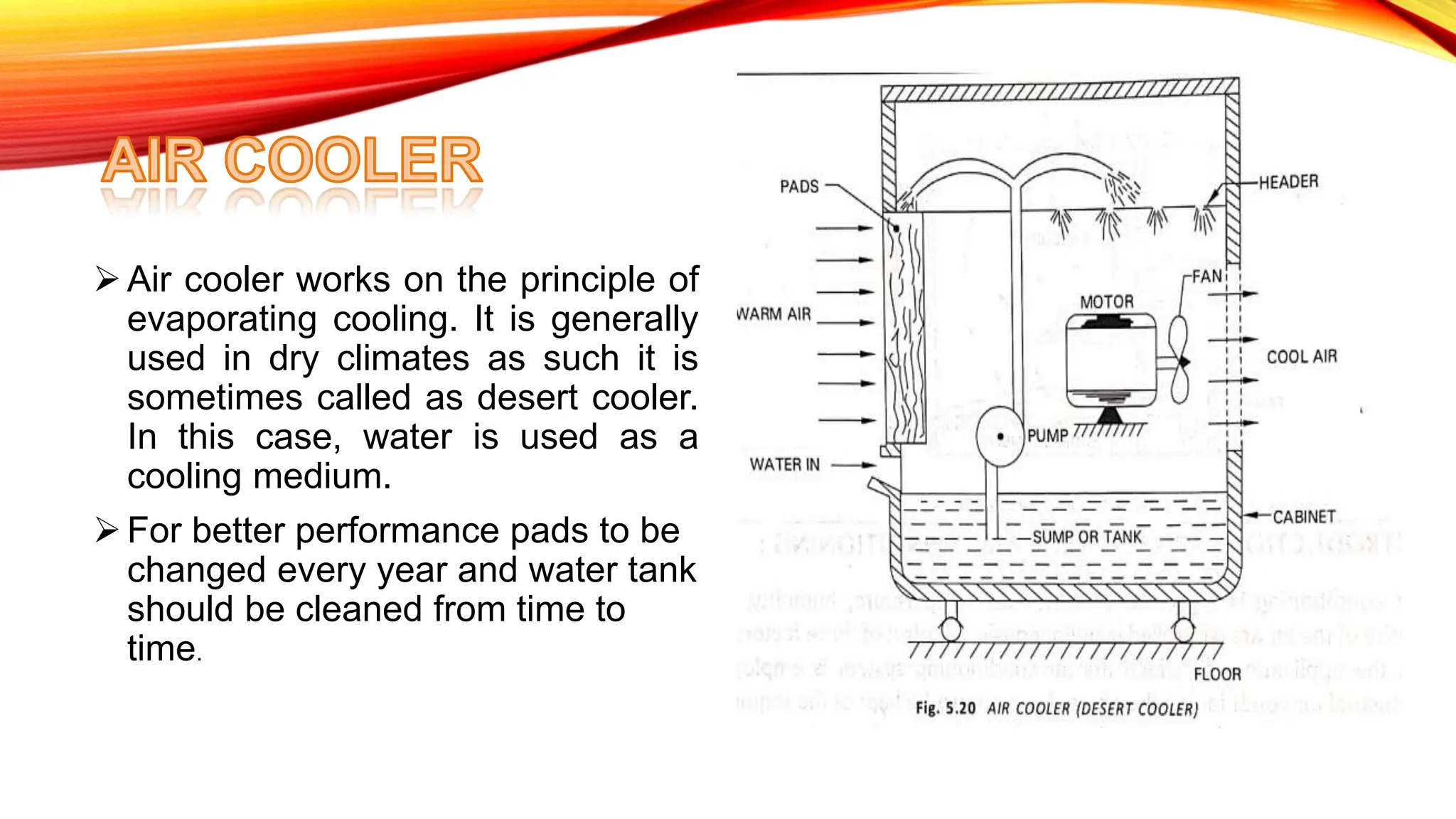 Air conditioning equipment and applications of air conditioning | PPTX