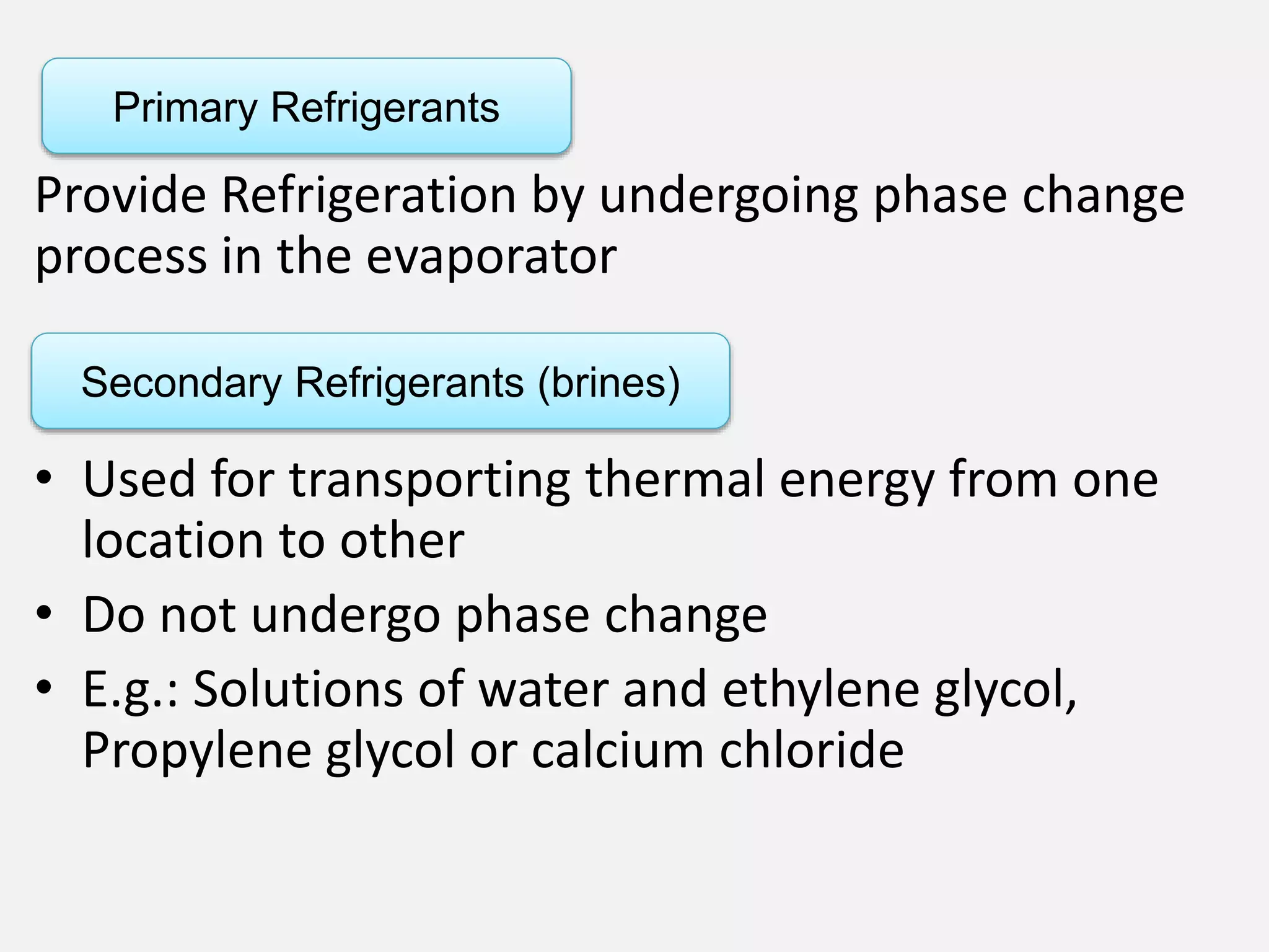 Applications of Refrigeration and Air Conditioning & Refrigerants | PPTX