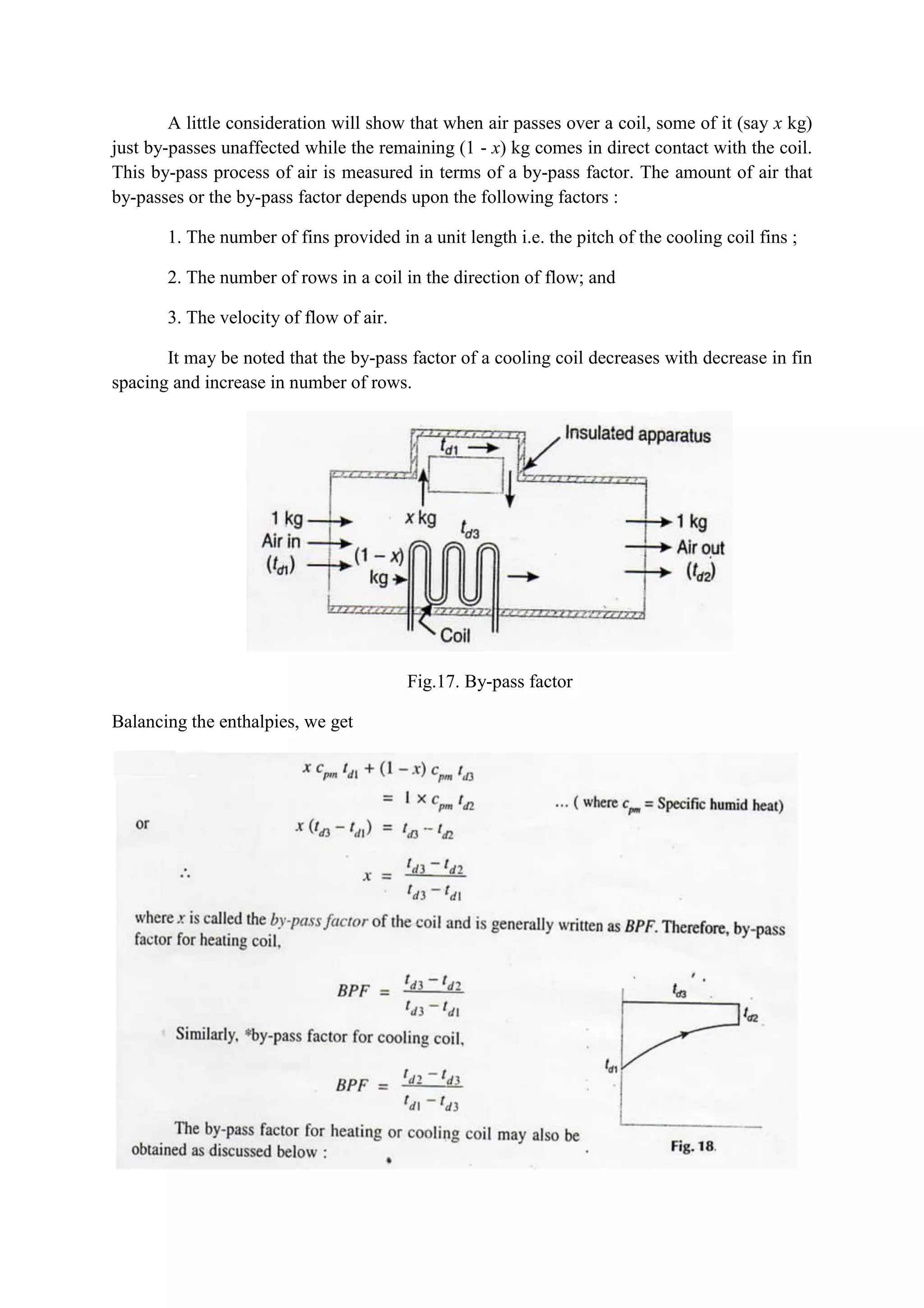 Rac unit-4 psychrometric processes | PDF