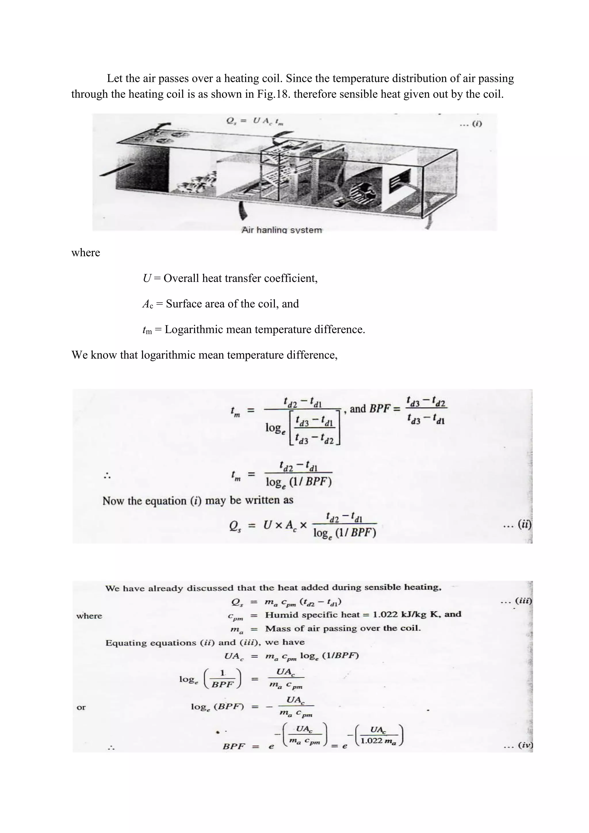 Rac unit-4 psychrometric processes | PDF