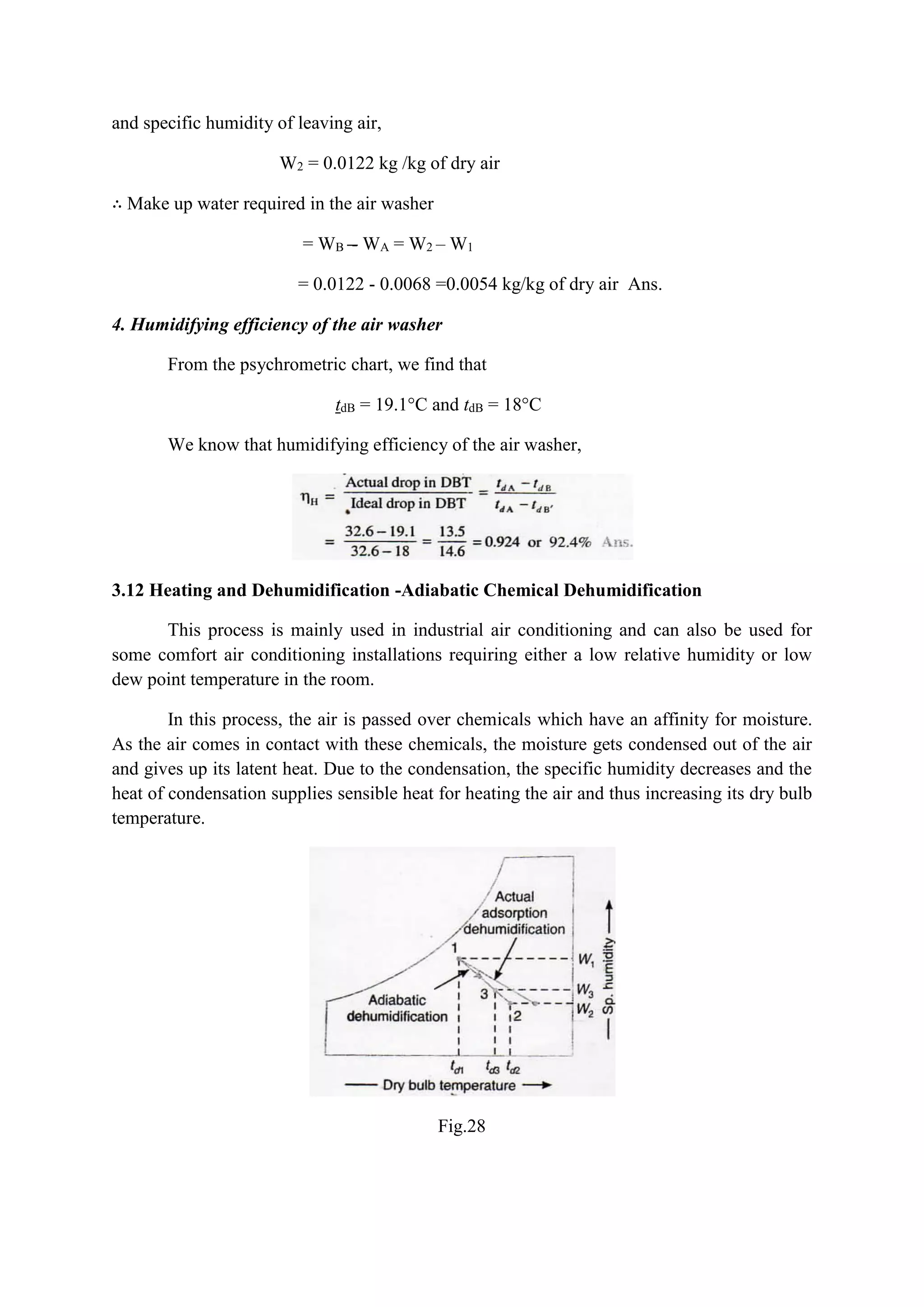 Rac unit-4 psychrometric processes | PDF