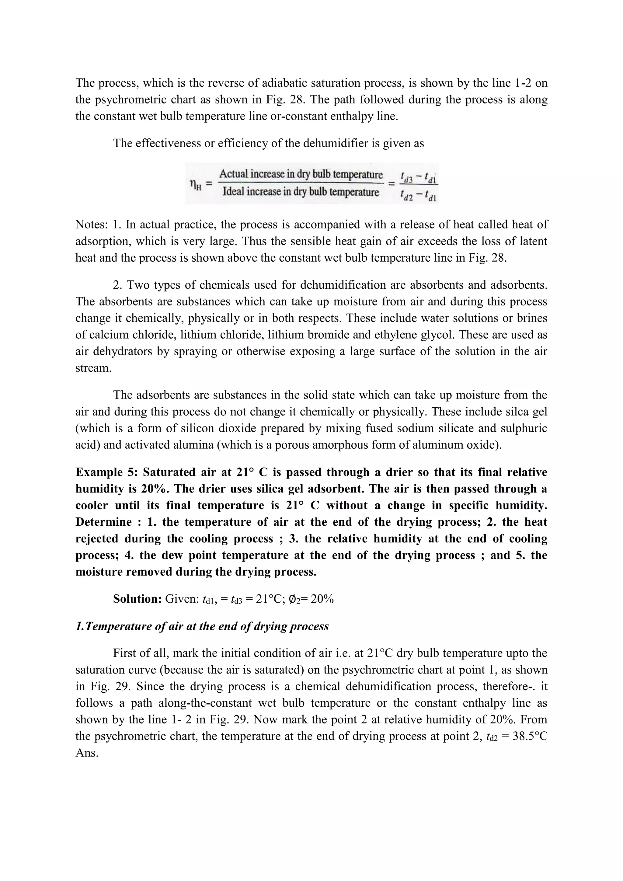 Rac unit-4 psychrometric processes | PDF