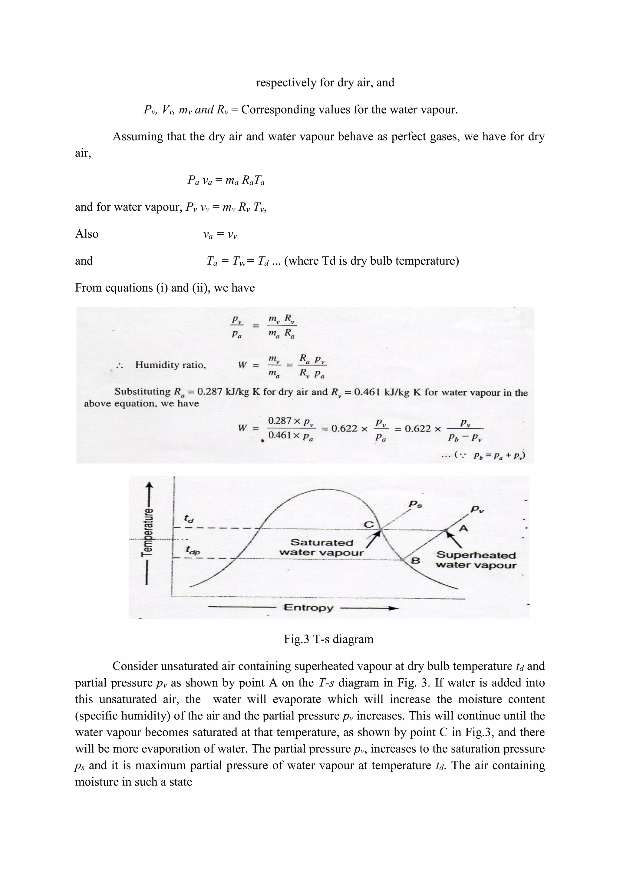 Rac unit-4 psychrometric processes | PDF